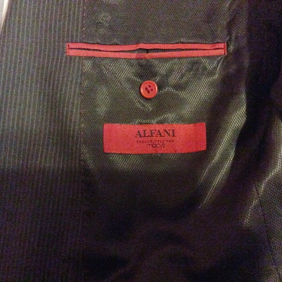 Alfani | Suits & Blazers | Alfani Mens Gray Pin Stripe Suit | Poshmark